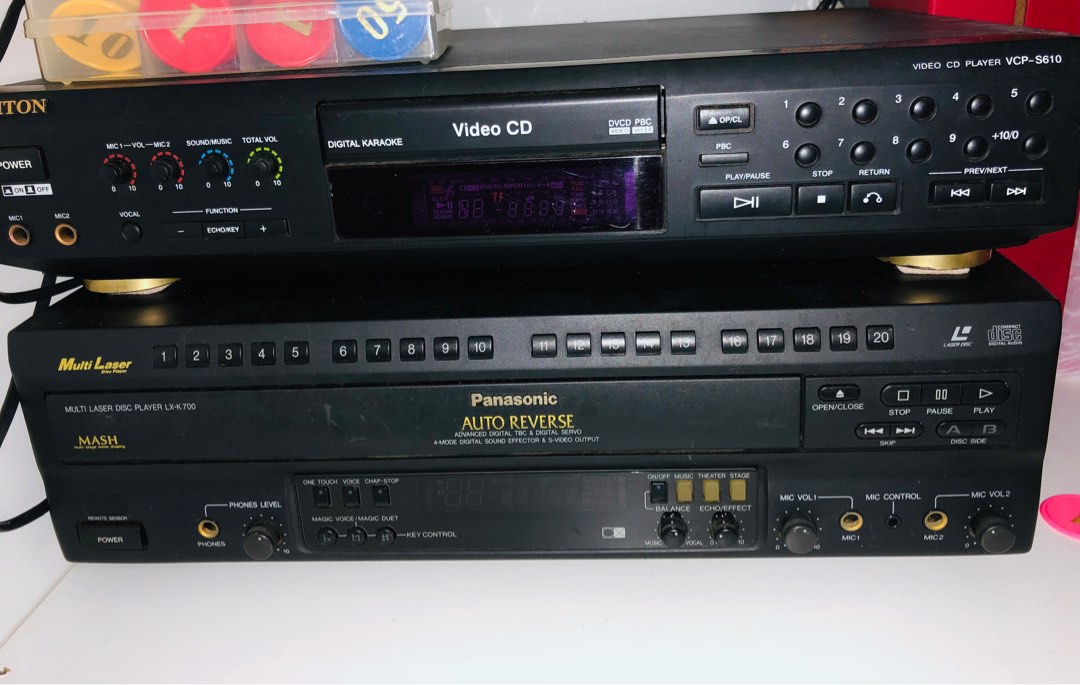 Panasonic laser player & VCR, TV & Home Appliances, TV & Entertainment ...