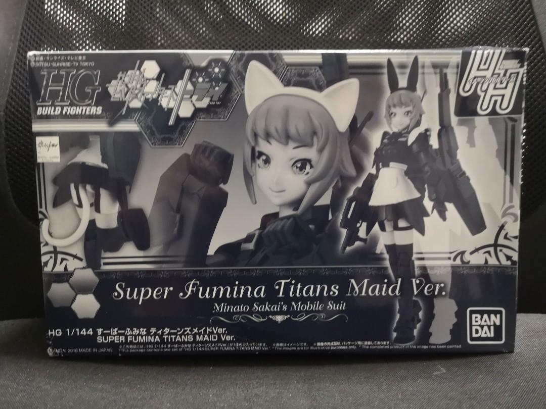 P-Bandai Super Fumina Titans Maid ver HG Gundam Build Fighters Try ...