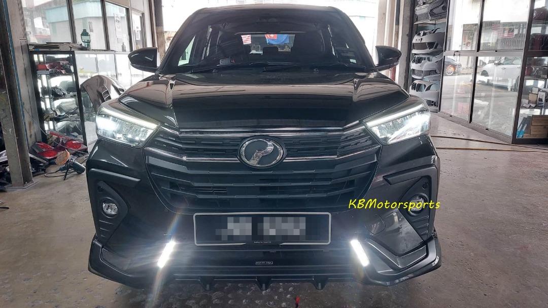 Perodua Ativa Gear Up Bodykit With Spray Color, Auto Accessories on Carousell