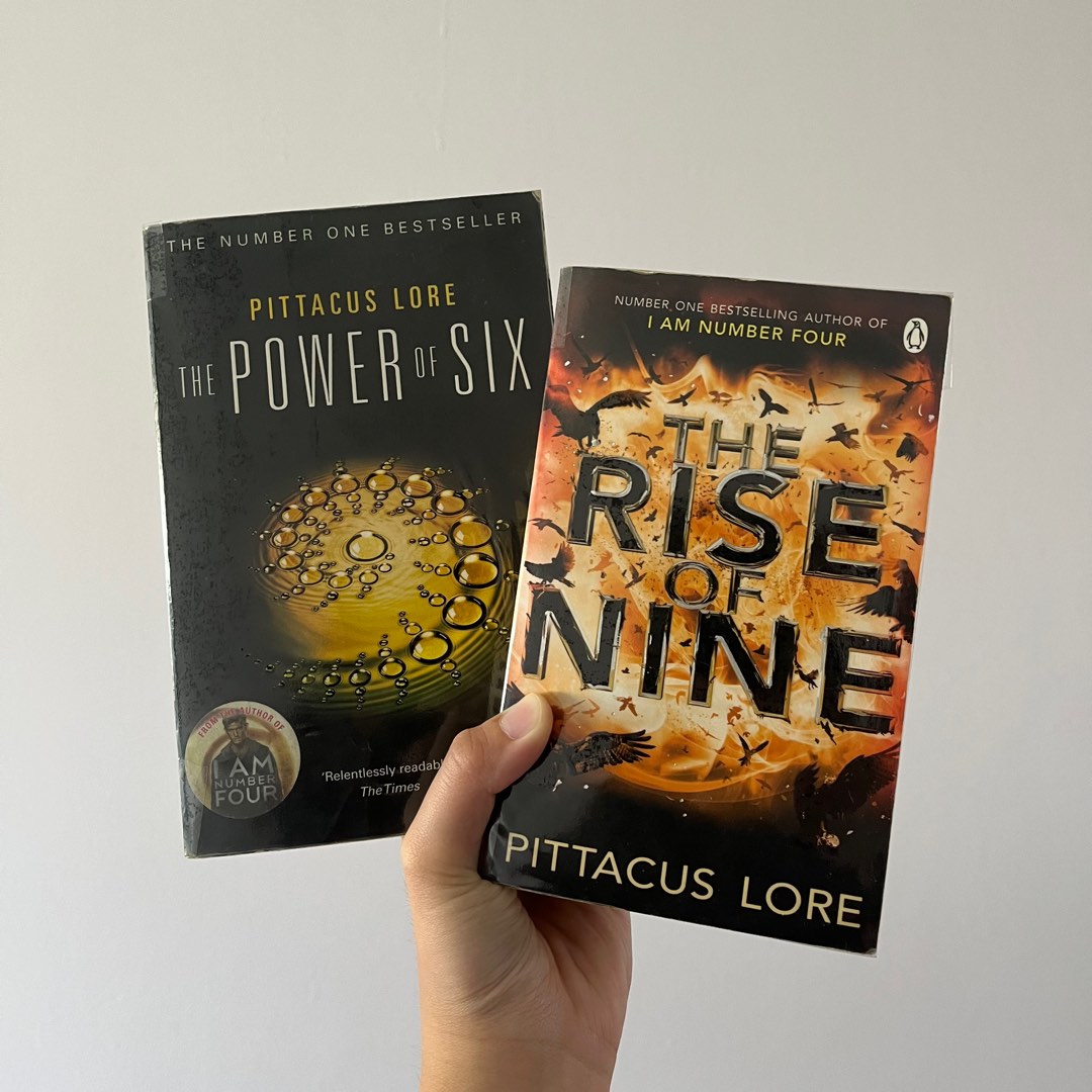 The Rise of Nine // The Power of Six by Pittacus Lore, Hobbies & Toys ...