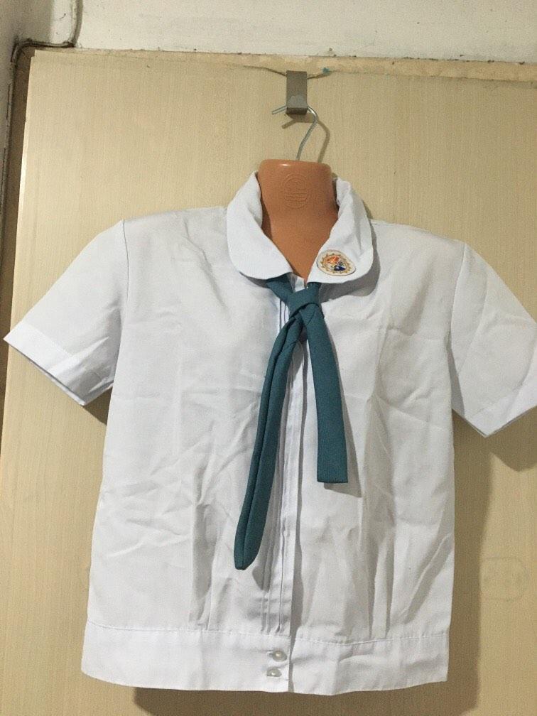 PLM uniform set (1 blouse, 2 skirts, 1 necktie), Women's Fashion ...