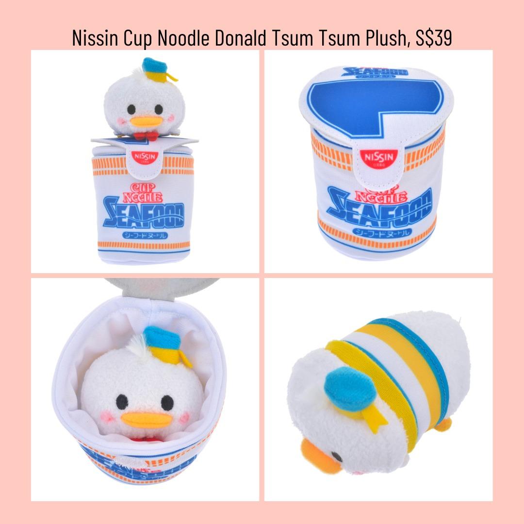 (PO) Authentic Japan Disney Mickey & Friends Nissin Cup Noodle Tsum Tsum Collection, Hobbies ...