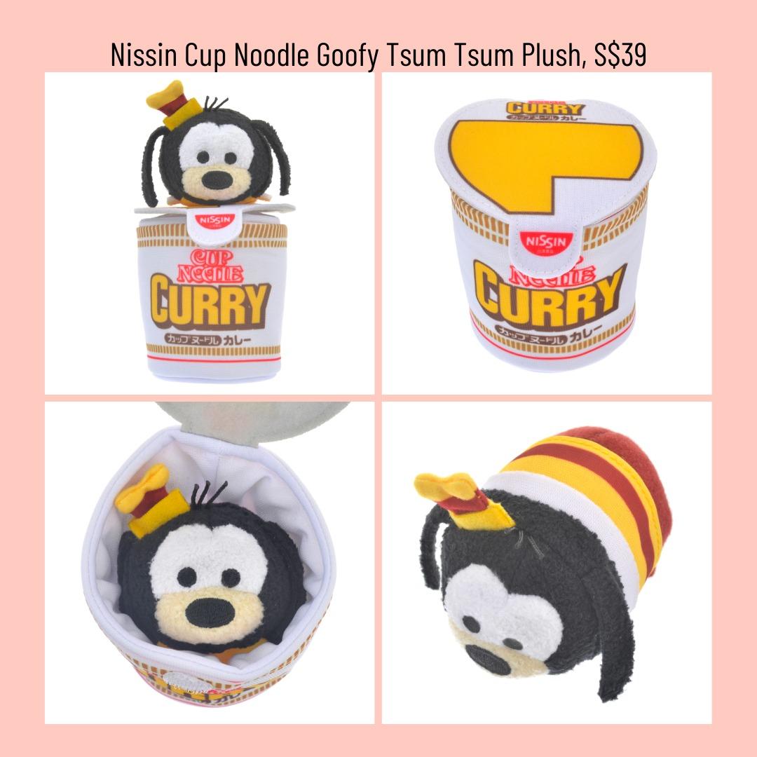 (PO) Authentic Japan Disney Mickey & Friends Nissin Cup Noodle Tsum Tsum Collection, Hobbies ...