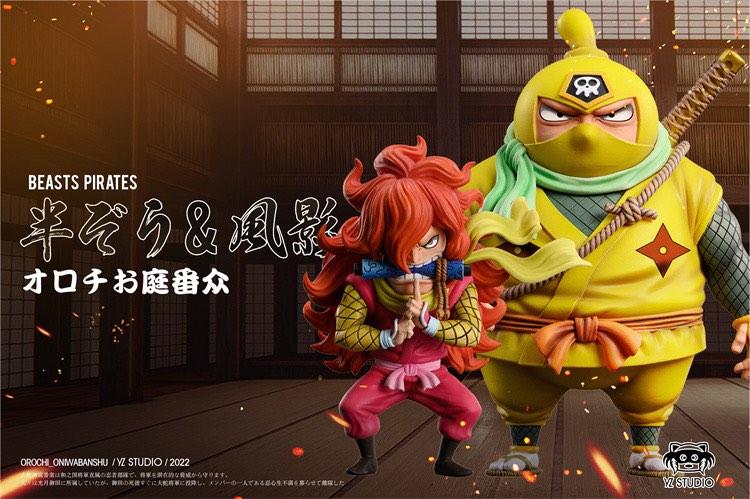 [PO] YZ Studio - One Piece Kazekage & Hanzo - StatuesGK, Hobbies & Toys ...