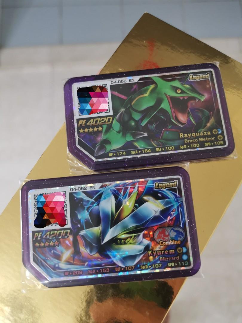 Pokemon Gaole 5 stars part 4 Necrozma Rayquaza Zekrom Kyurem Reshiram ...