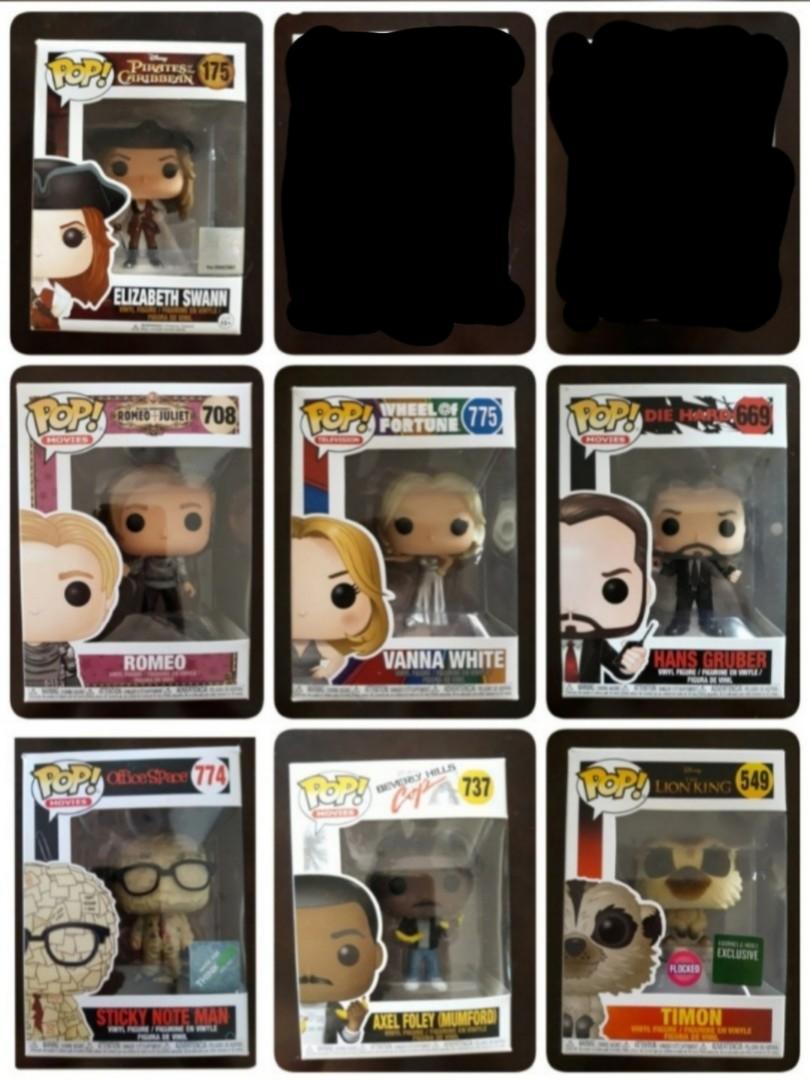 POP Wall-E Doc Hudson Pinocchio Leatherhead Elvira Ninja Elizabeth ...