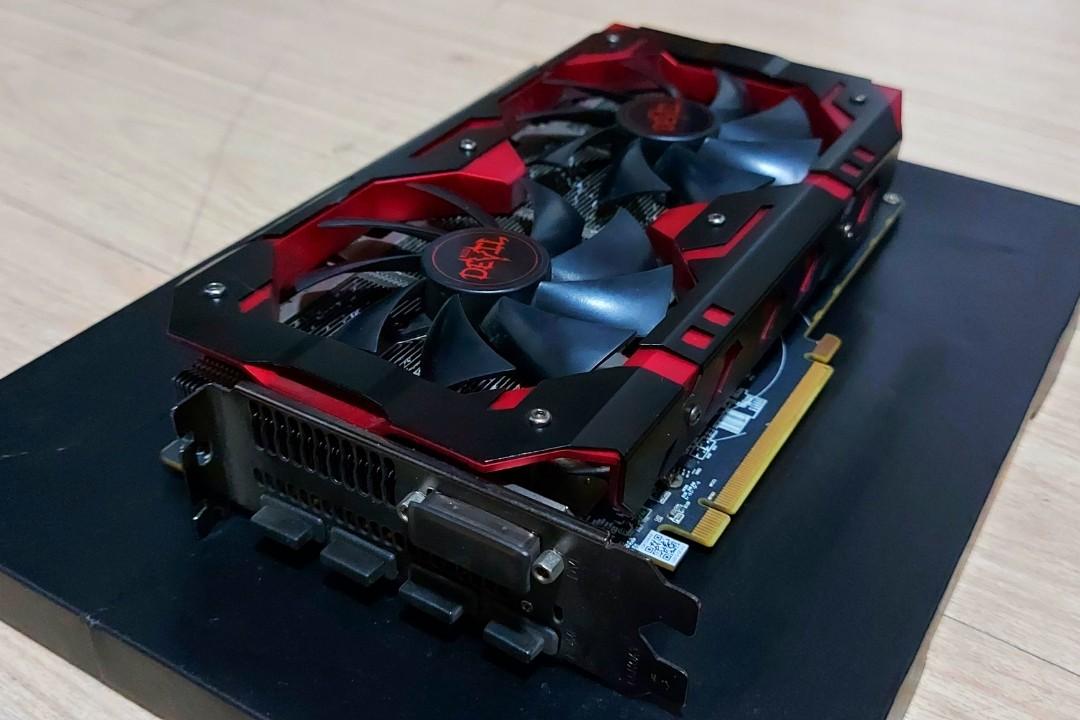 Powercolor Red Devil RX580 8GB Graphics Card, Computers & Tech, Parts ...