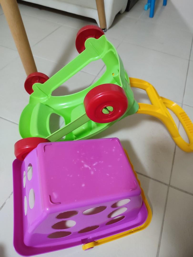 Preloved Kids Push Cart, Hobbies & Toys, Toys & Games on Carousell