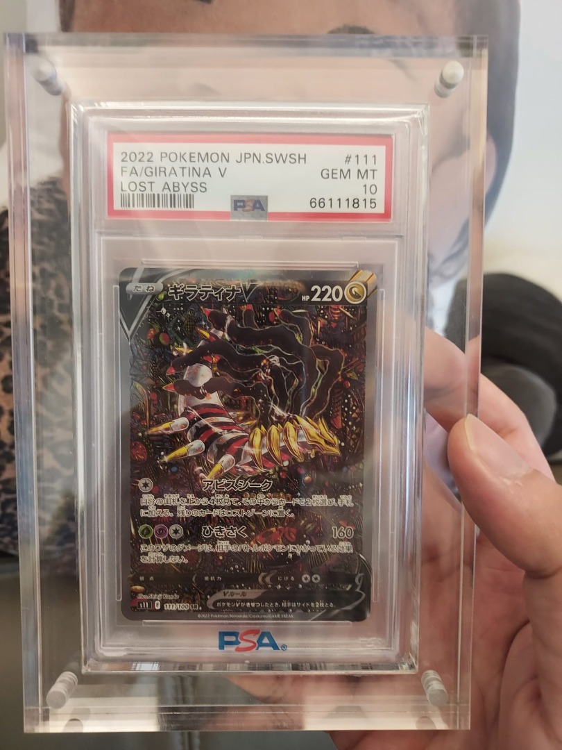 [PENDING PAYMENT] PSA 10 GEM MINT 2022 FULL ART GIRATINA V #111 ...