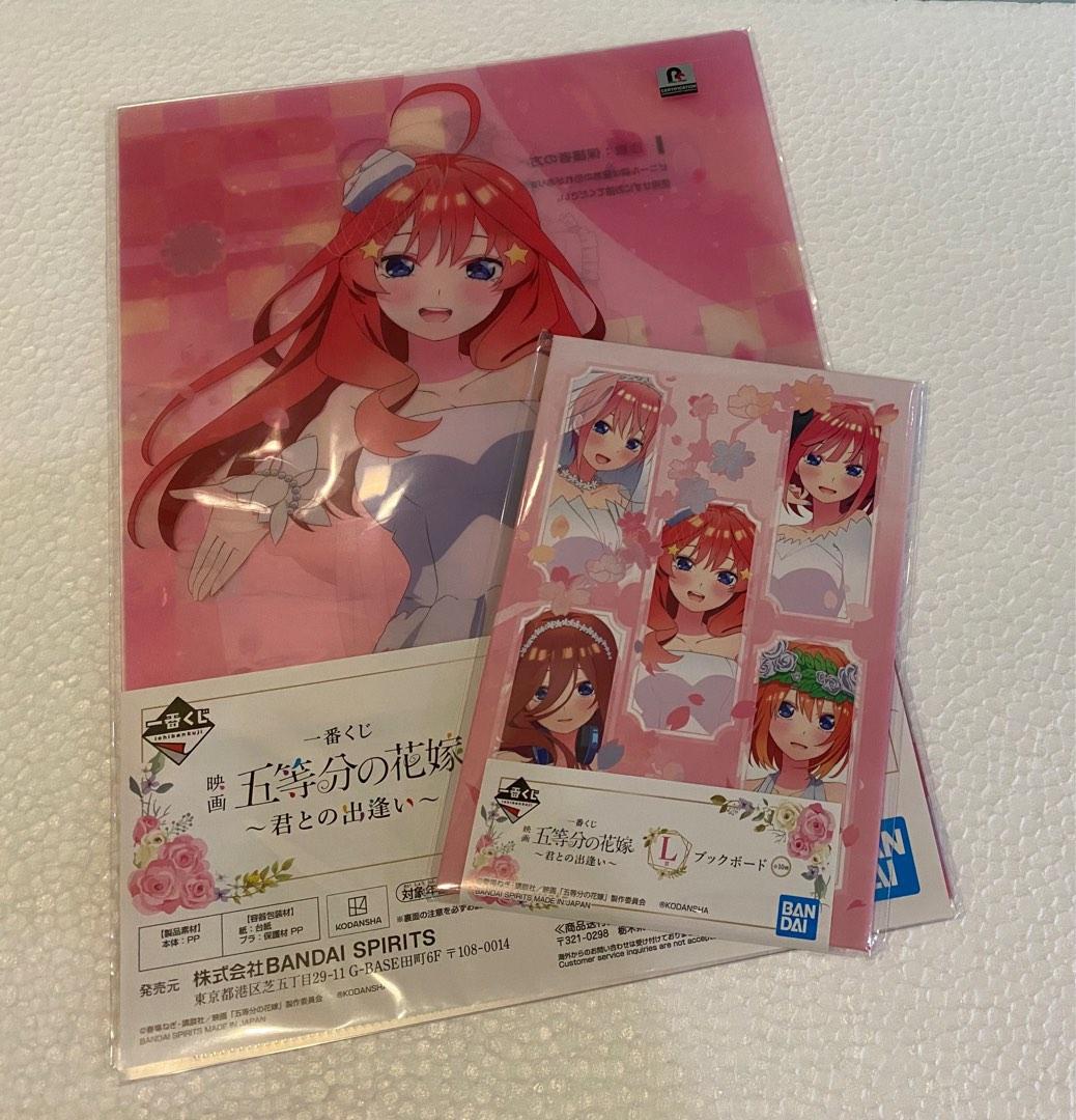 [QQ set] The Quintessential Quintuplets ichiban kuji figure / badges ...