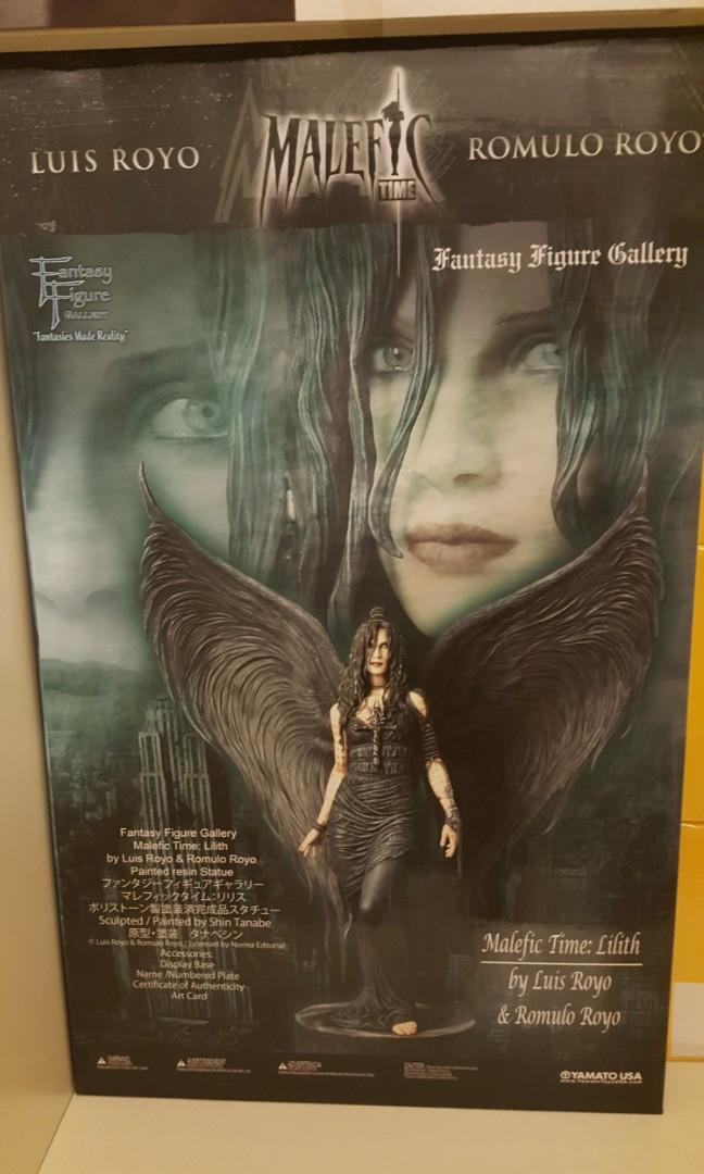 #Rare #Fantasy Figure Gallery #Luis Royo #Romulo Royo #Malefic Time #Lilith #BNIB #Limited ...