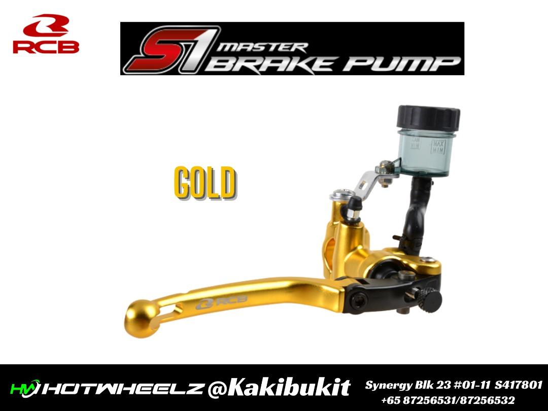 RCB S1 MASTER BRAKE PUMP-14MM, Motorcycles, Motorcycle Accessories on ...