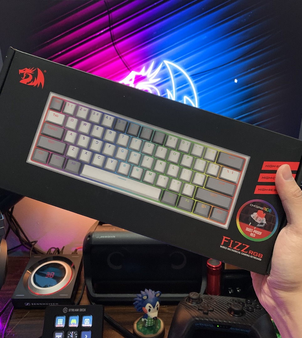 (Back in stock !!!!)Redragon K617 Fizz 60% Wired RGB Gaming Keyboard ...