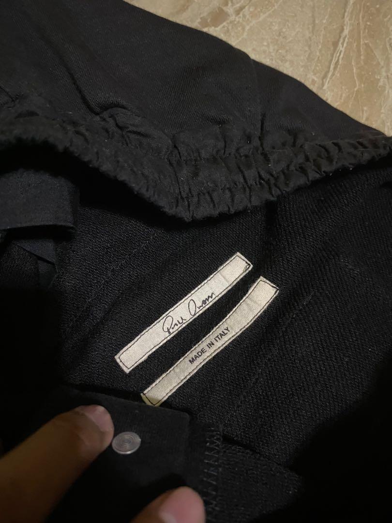 Rick Owens - Dark Shadow - Dropped Crotch Jogger, Men's Fashion ...