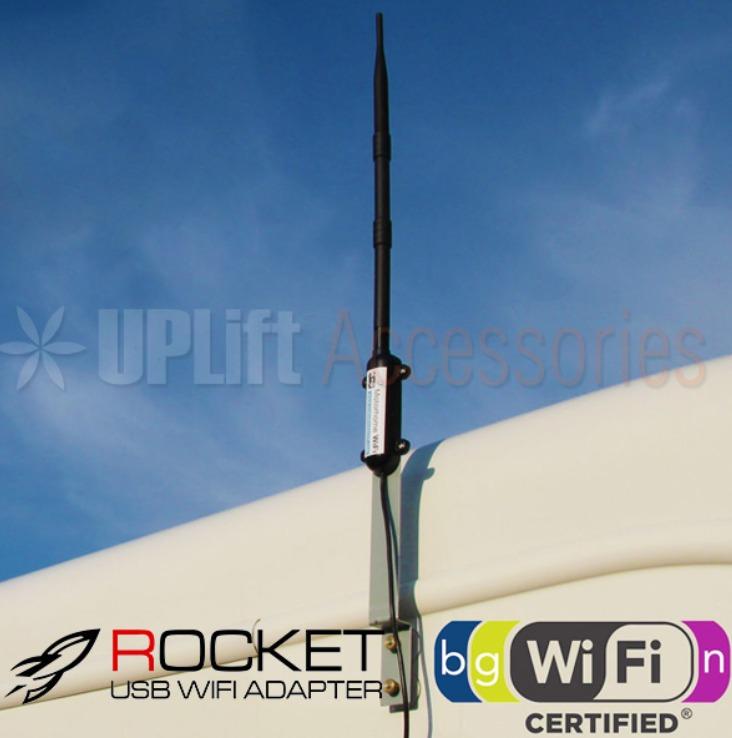 Rocket Outdoor Long-Range USB Wifi Receiver 5-Meter Cable, Computers ...