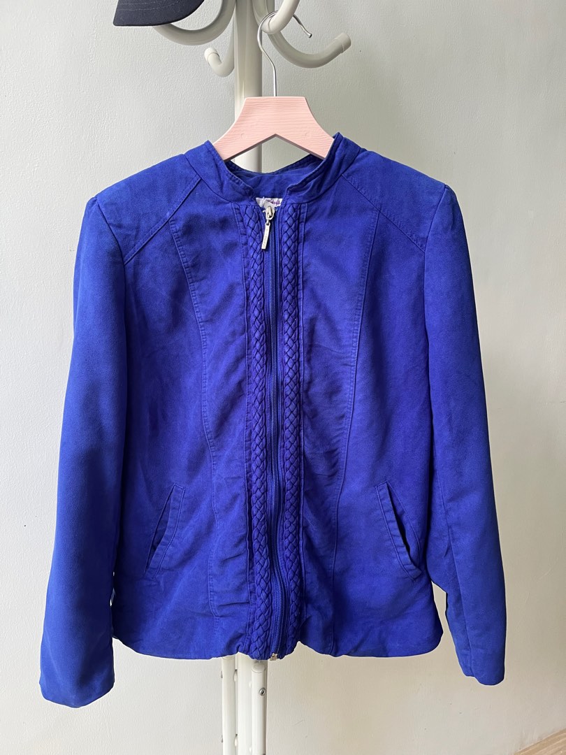 Royal blue Tanjay Petite Jacket, Women's Fashion, Coats, Jackets and ...