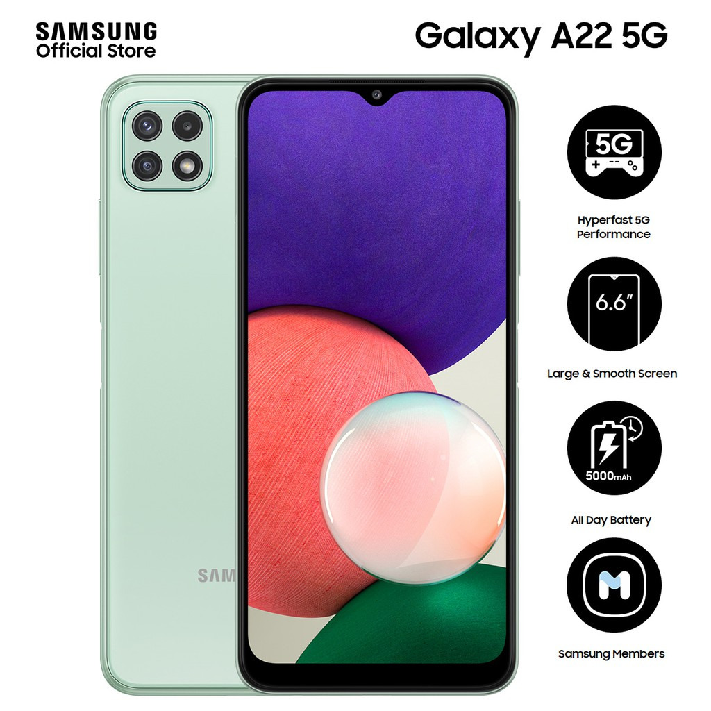 Samsung galaxy A22 5G Smartphone Single Sim 4GB+128GB | MediaTek ...