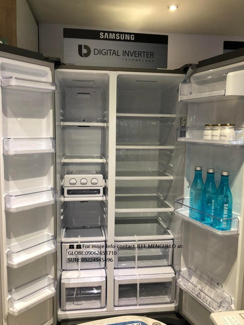 SAMSUNG SIDE BY SIDE REF INVERTER, TV & Home Appliances, Kitchen ...