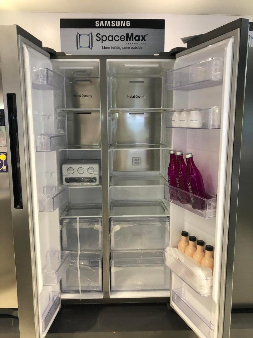 SAMSUNG SIDE BY SIDE REF INVERTER, TV & Home Appliances, Kitchen ...