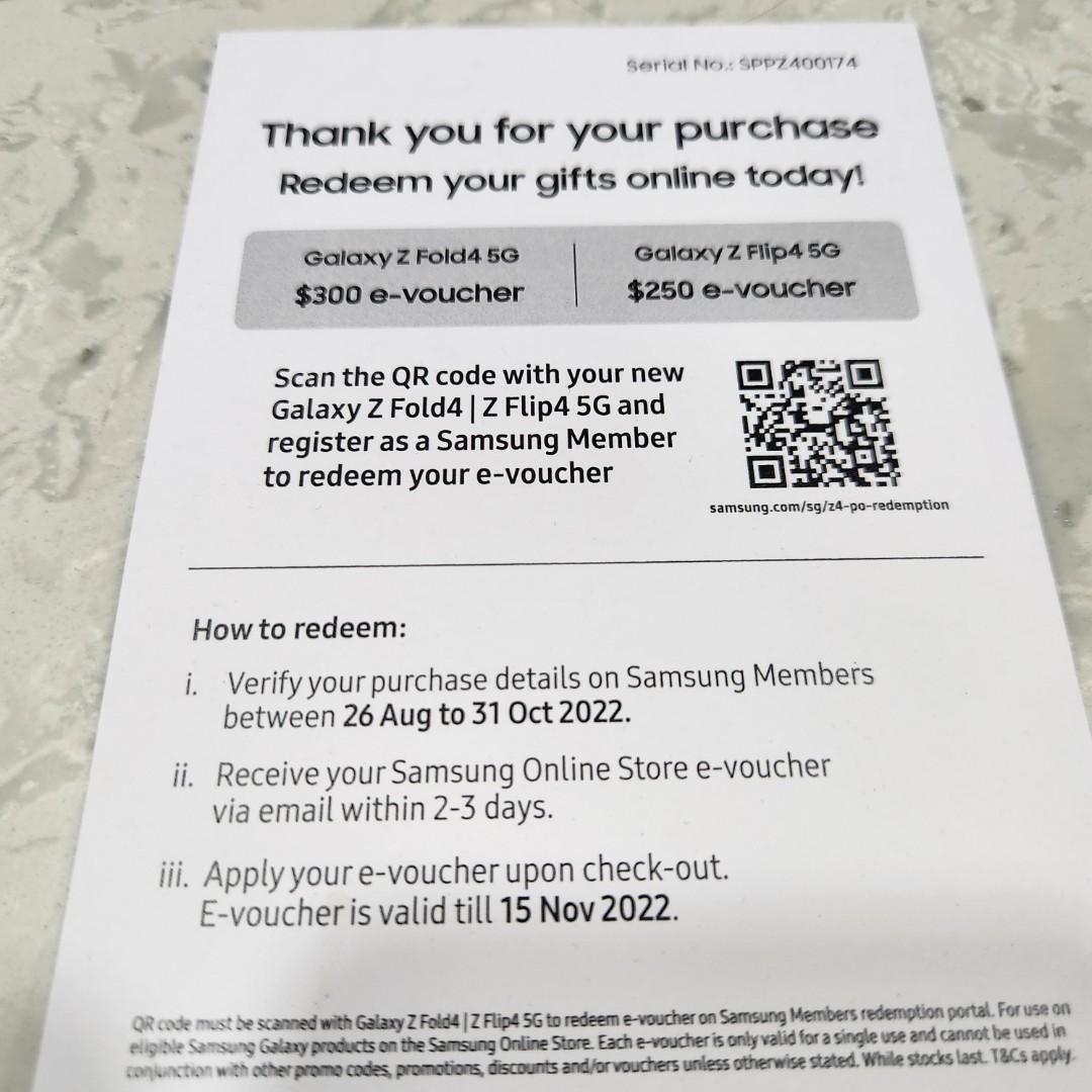 Samsung Voucher $250, Mobile Phones & Gadgets, Mobile Phones, Android ...