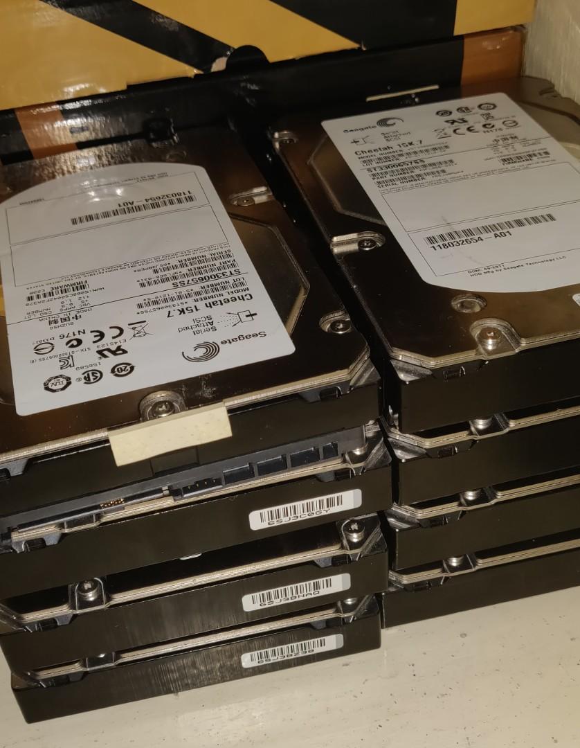 Seagate Cheetah 15K.7 SAS HDD 300gb, Computers & Tech, Parts ...
