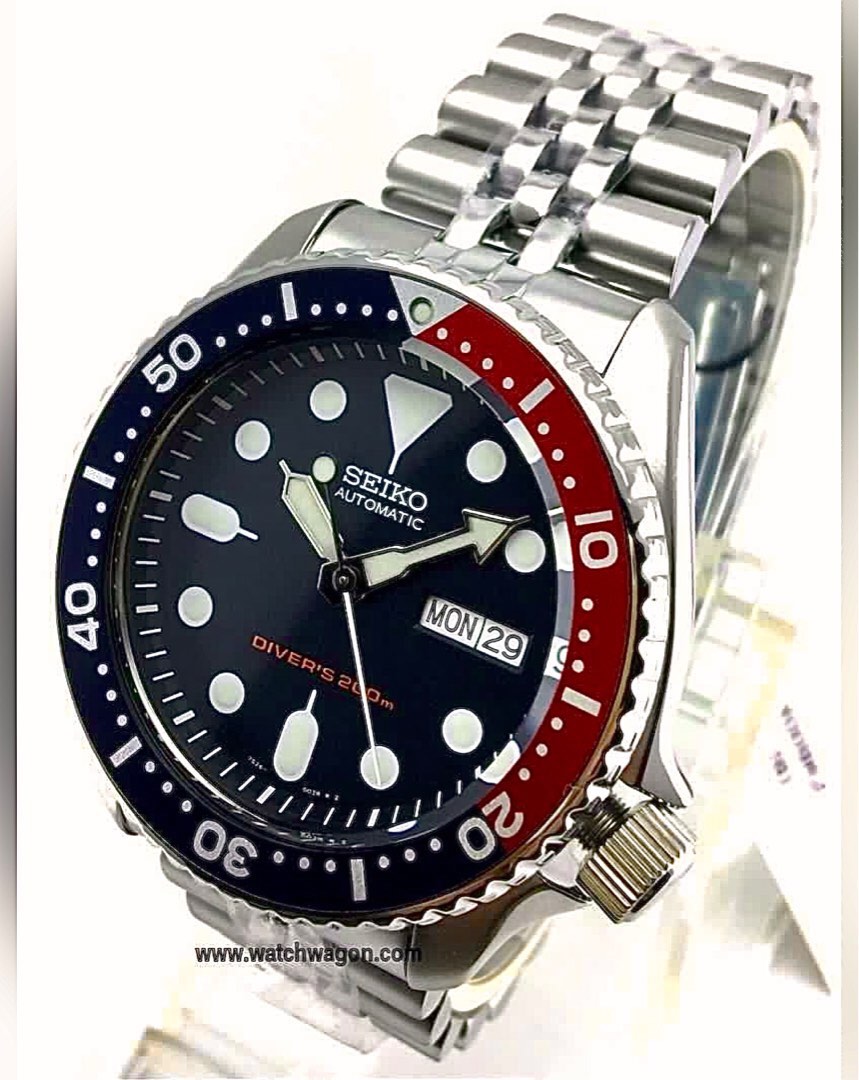 SOLD OUT - Seiko Discontinued Iconic SKX009K2 200m Divers Watch Pepsi ...