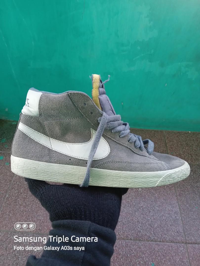 Sepatu NIKE GREY ANKLE, Fesyen Pria, Sepatu , Sneakers di Carousell