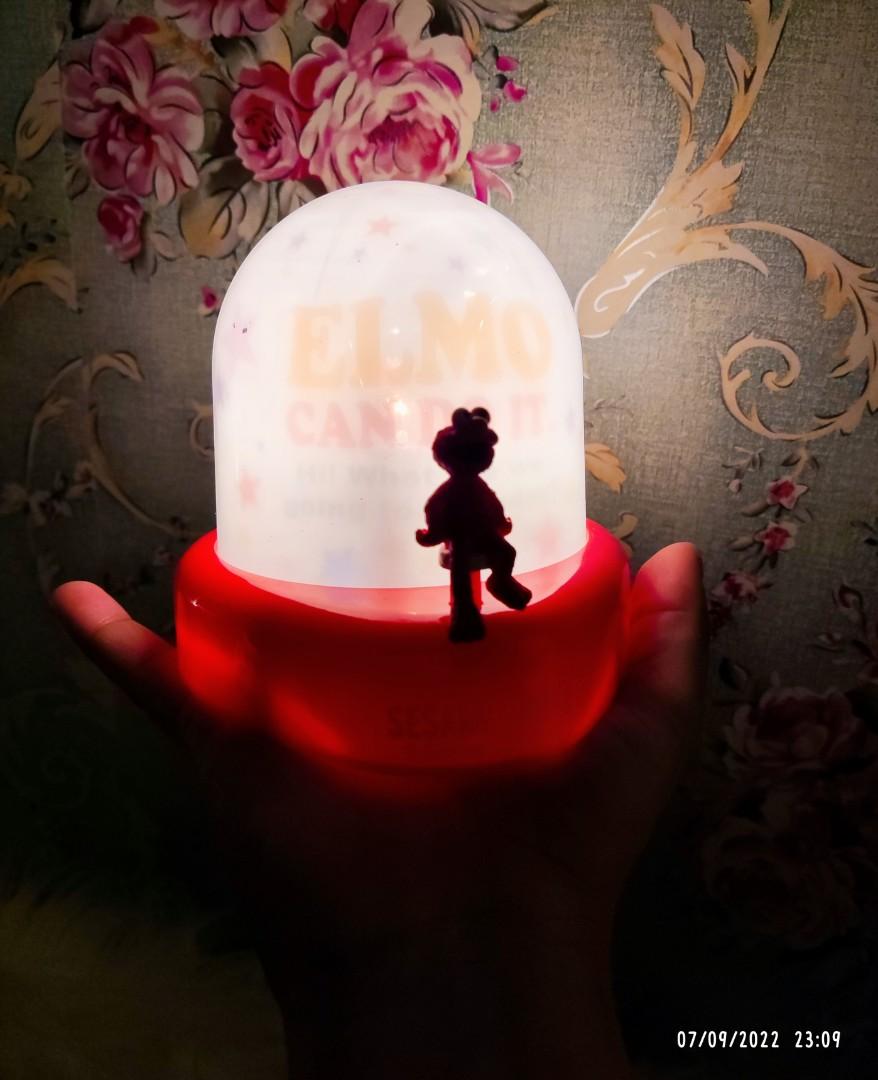 Sesame Street Elmo night lamp, Hobbies & Toys, Toys & Games on Carousell
