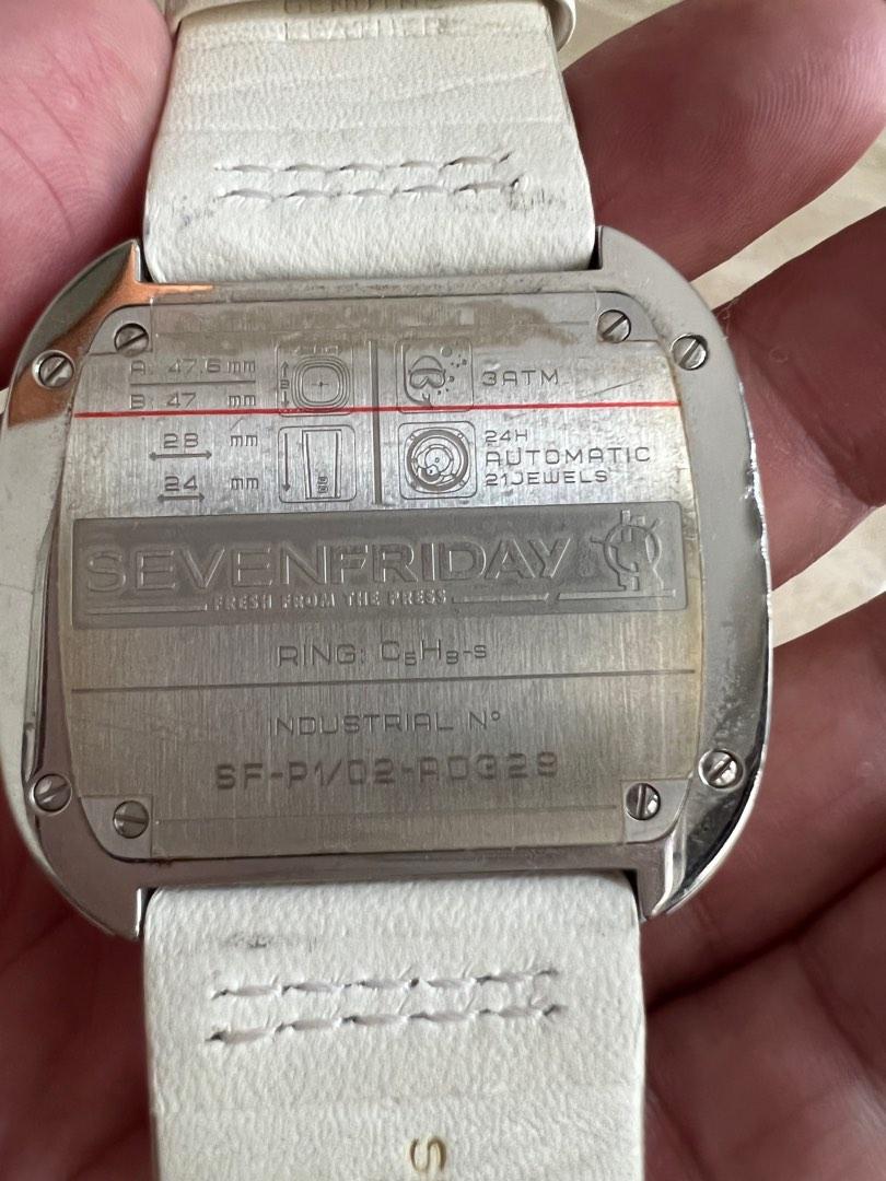 Seven Friday Watch white, Men's Fashion, Watches & Accessories, Watches ...