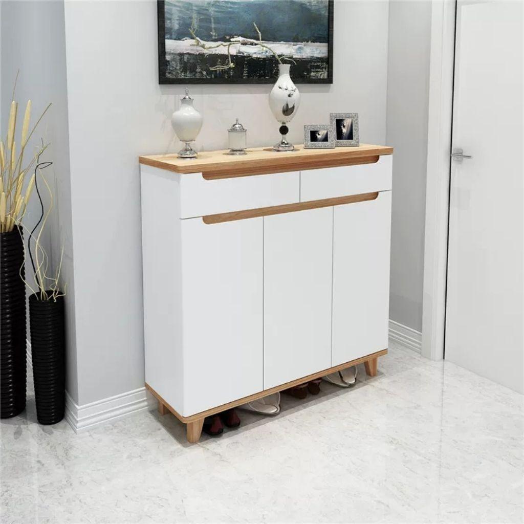 Shoe Cabinet / Modern Shoe Cabinet / Shoe Rack, Furniture & Home Living, Furniture, Shelves ...