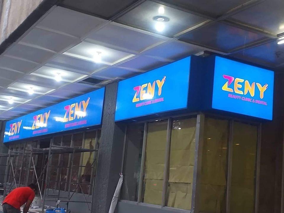 SIGNAGE MAKERS / PANAFLEX, STAINLESS HOOK EDGE, BACKLIGHTED AND FRONT ...