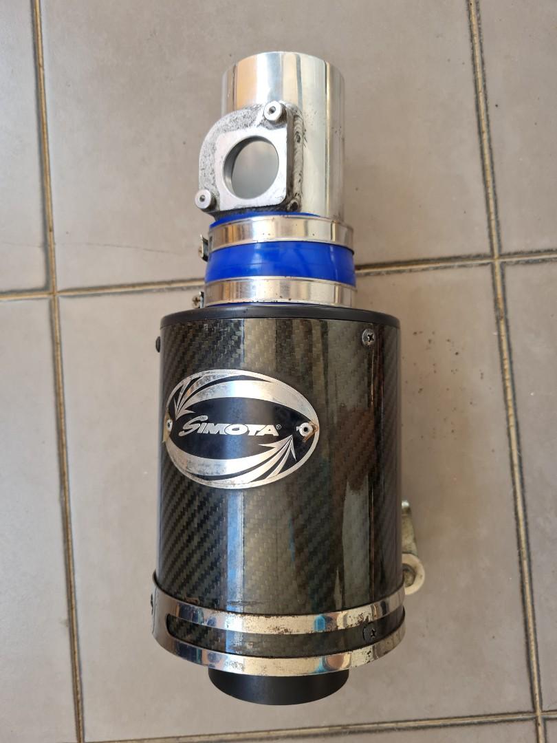 Simota carbon fiber air filter, Car Accessories, Accessories on Carousell