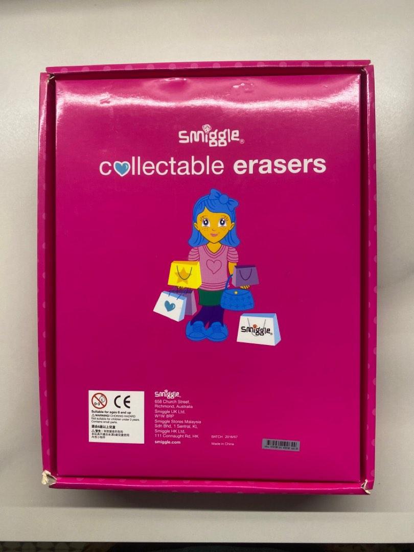 Smiggle Collectible Eraser set, Hobbies & Toys, Toys & Games on Carousell