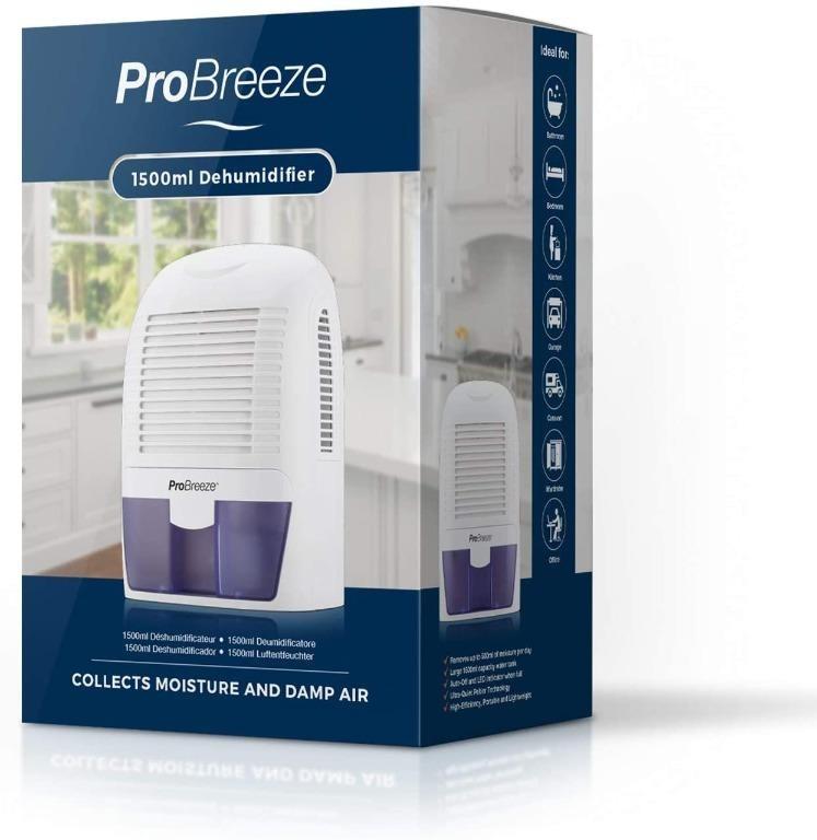 SM-RACK ProBreeze 1500ML Dehumidifier, TV & Home Appliances, Air ...