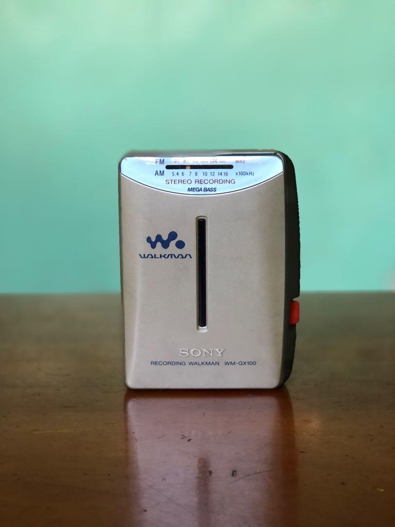 Sony recording walkman wm-gx100, Audio, Portable Music Players on Carousell