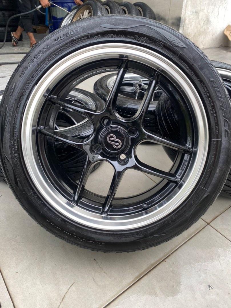 Sport Rim Enkei CPS 16 7JJ PCD100, Auto Accessories on Carousell