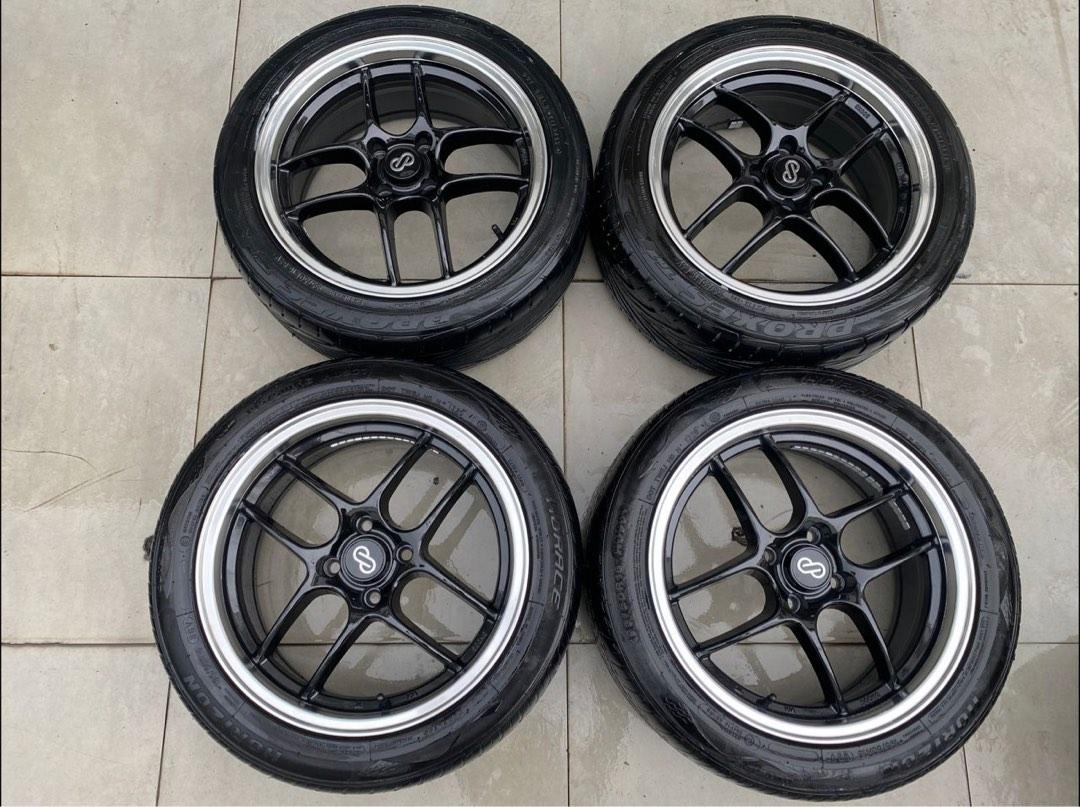 Sport Rim Enkei CPS 16 7JJ PCD100, Auto Accessories on Carousell