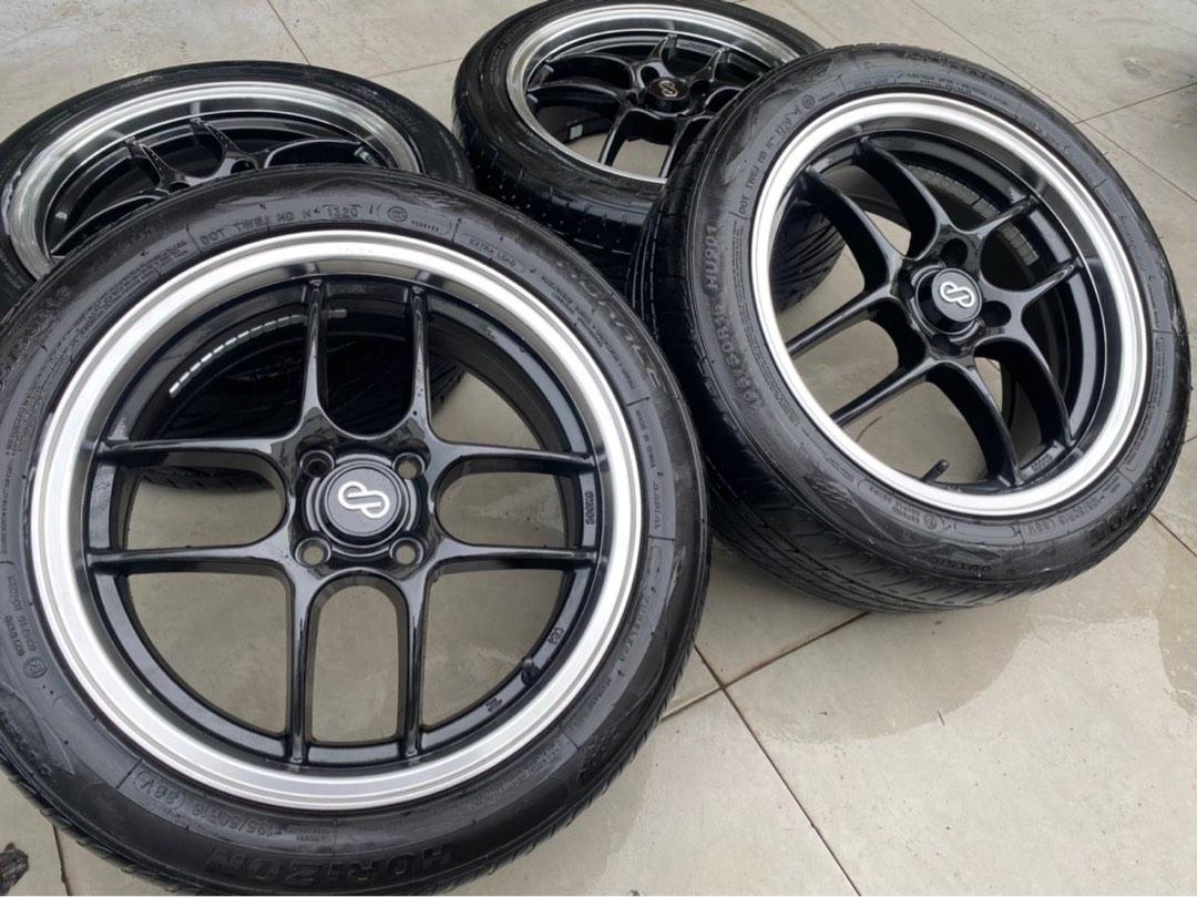 Sport Rim Enkei CPS 16 7JJ PCD100, Auto Accessories on Carousell
