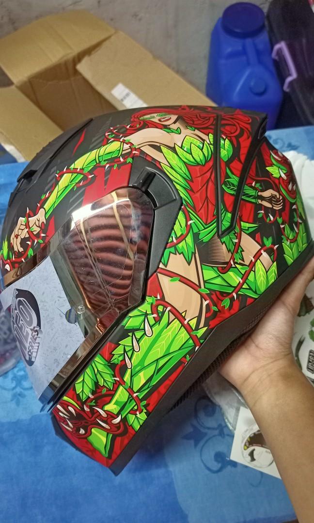 Spyder Neo Series "Vixen" Full Face Helmet, Motorbikes, Motorbike Parts ...