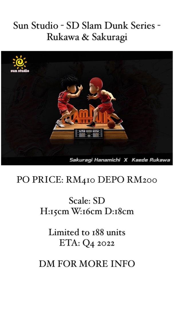 Sun Studio - SD Slam Dunk Series - Rukawa & Sakuragi, Hobbies & Toys, Toys & Games on Carousell