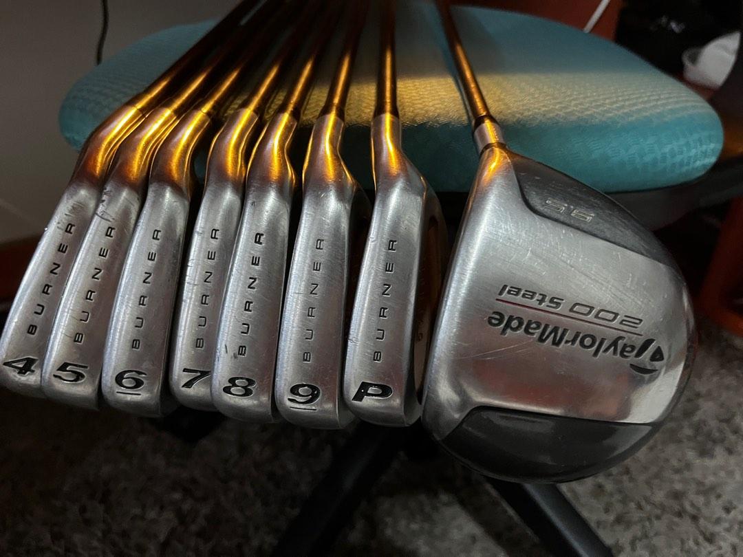 TAYLOR MADE IRONS AND DRIVER, Sports Equipment, Sports & Games, Golf on ...