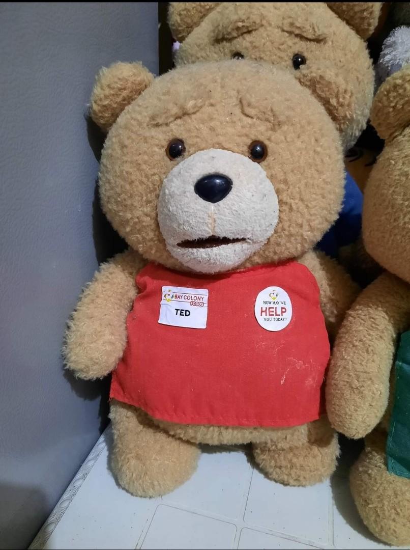 TED stuffed toy, Hobbies & Toys, Toys & Games on Carousell