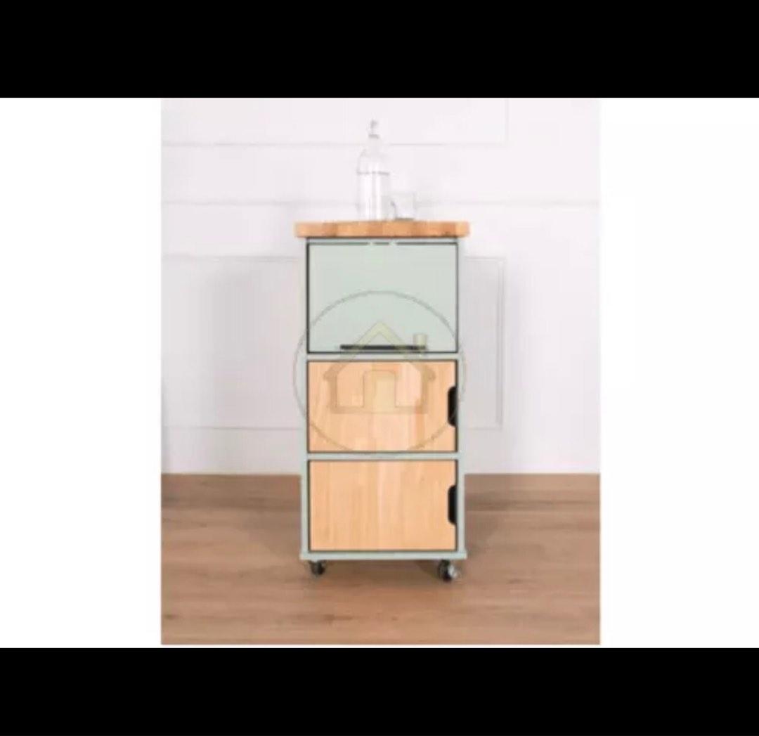 Terence Kitchen Cart, Furniture & Home Living, Furniture, Other Home ...