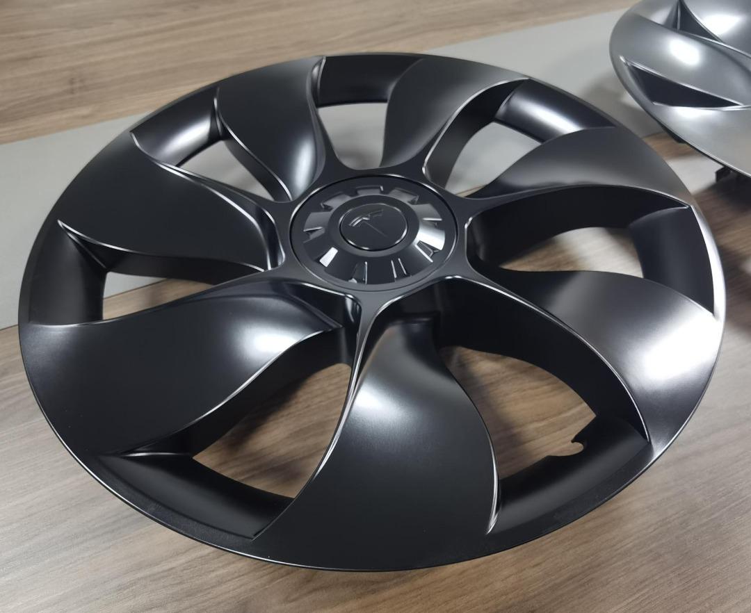 Tesla Model Y 19" Wheel Covers Uberturbine, Car Accessories, Tyres ...