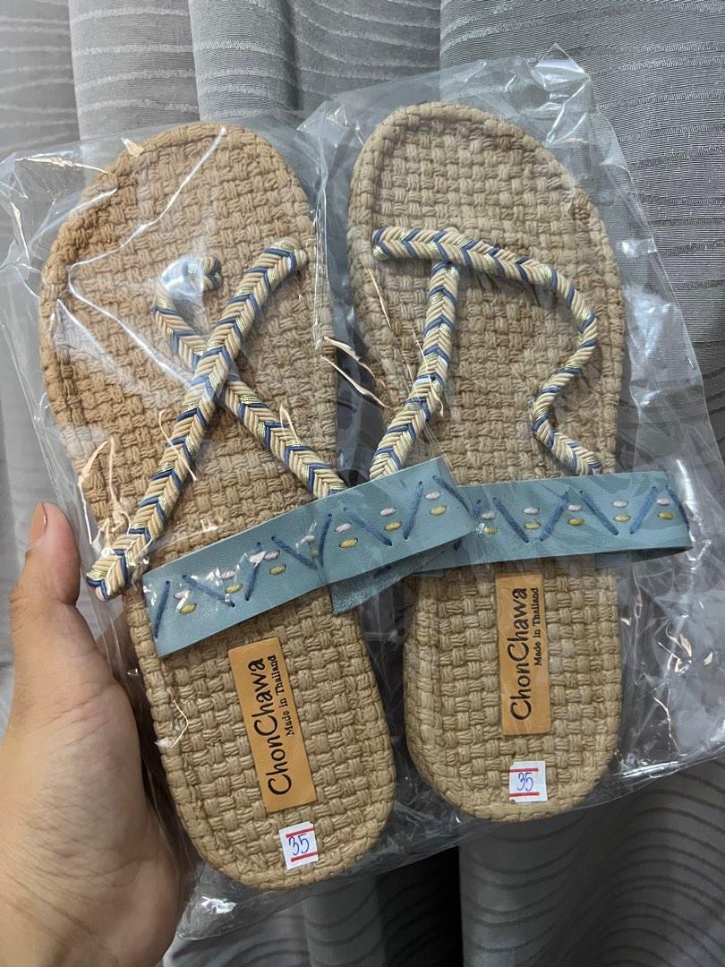 Thai Boho Sandals, Women's Fashion, Footwear, Flats & Sandals on Carousell