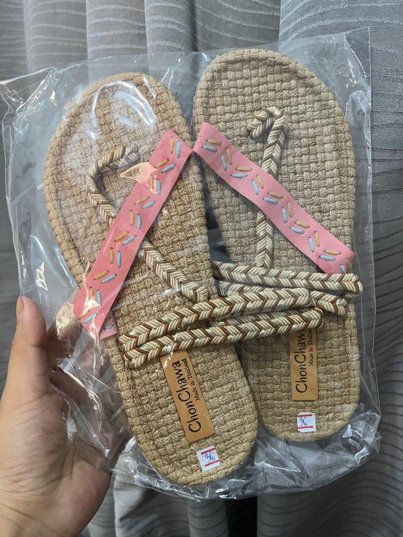 Thai Boho Sandals, Women's Fashion, Footwear, Flats & Sandals on Carousell