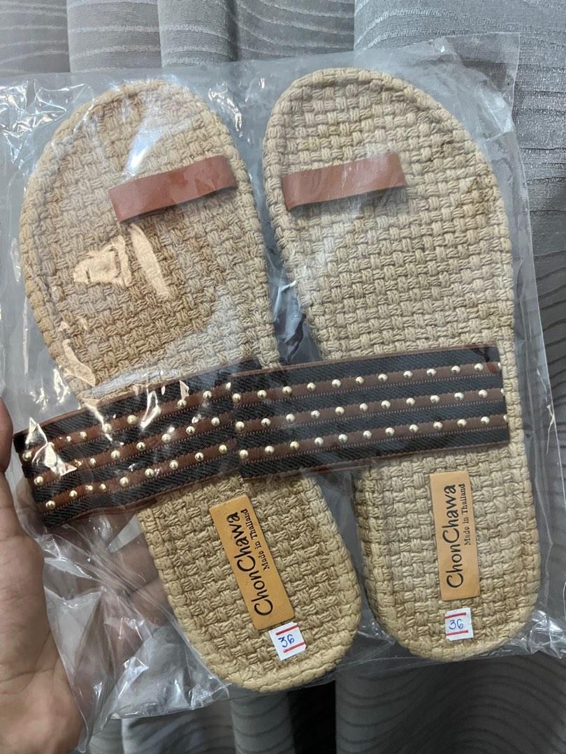 Thai Boho Sandals, Women's Fashion, Footwear, Flats & Sandals on Carousell
