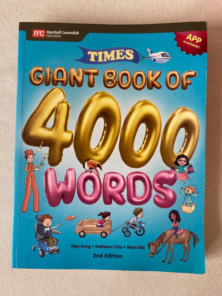 TIMES Giant Book of 4000 Words, Hobbies & Toys, Books & Magazines ...
