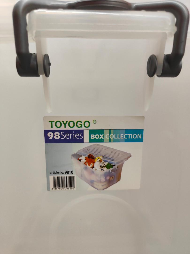 Toyogo 152 litres large storage box with wheels (series 9810 ...