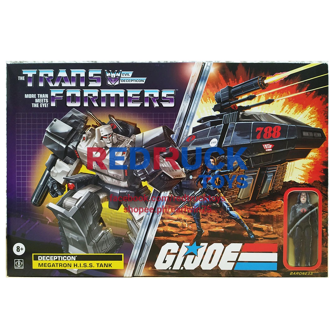 Transformers Collaborative G.I. Joe Mash-up Megatron H.I.S.S. Tank and ...